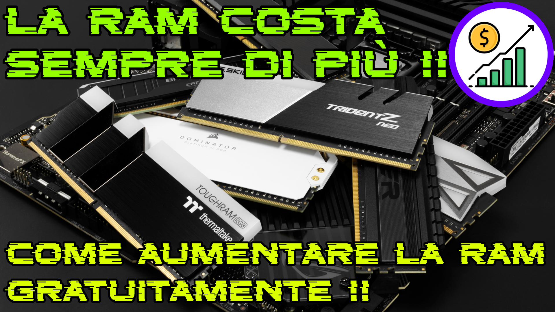 LA RAM COSTA SEMPRE DI PIÙ !! COME AUMENTARE LA RAM GRATUITAMENTE ...